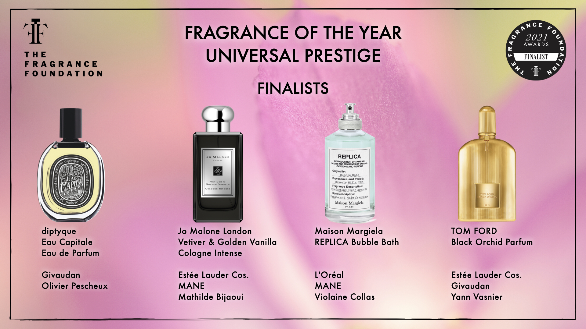 THE 2021 AWARDS FINALISTS’ WEBINAR – APRIL 14th — The Fragrance Foundation