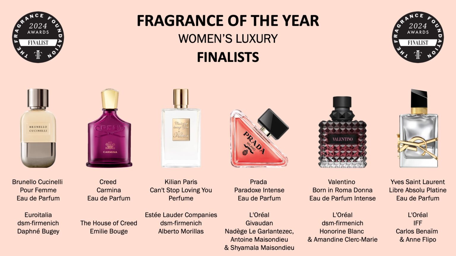 The 2024 FRAGRANCE FOUNDATION AWARDS LUNCHEON — The Fragrance Foundation